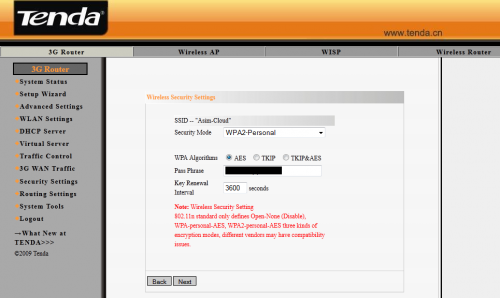 PTCL EVO device with Tenda Portable 3G wireless router – TechBytes
